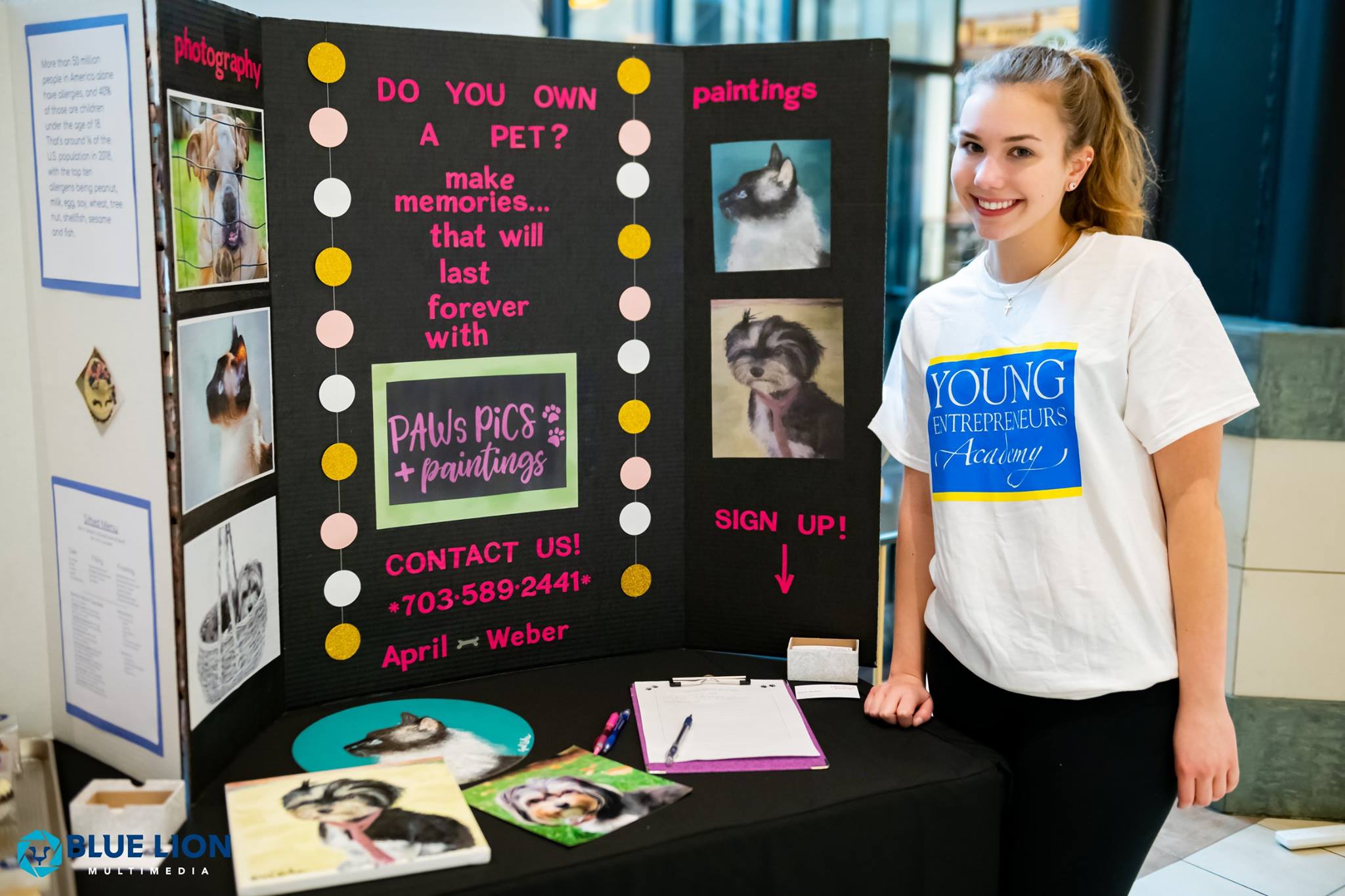 Next Generation CEO Spotlight: April Weber, Paws, Pics, & Paintings ...
