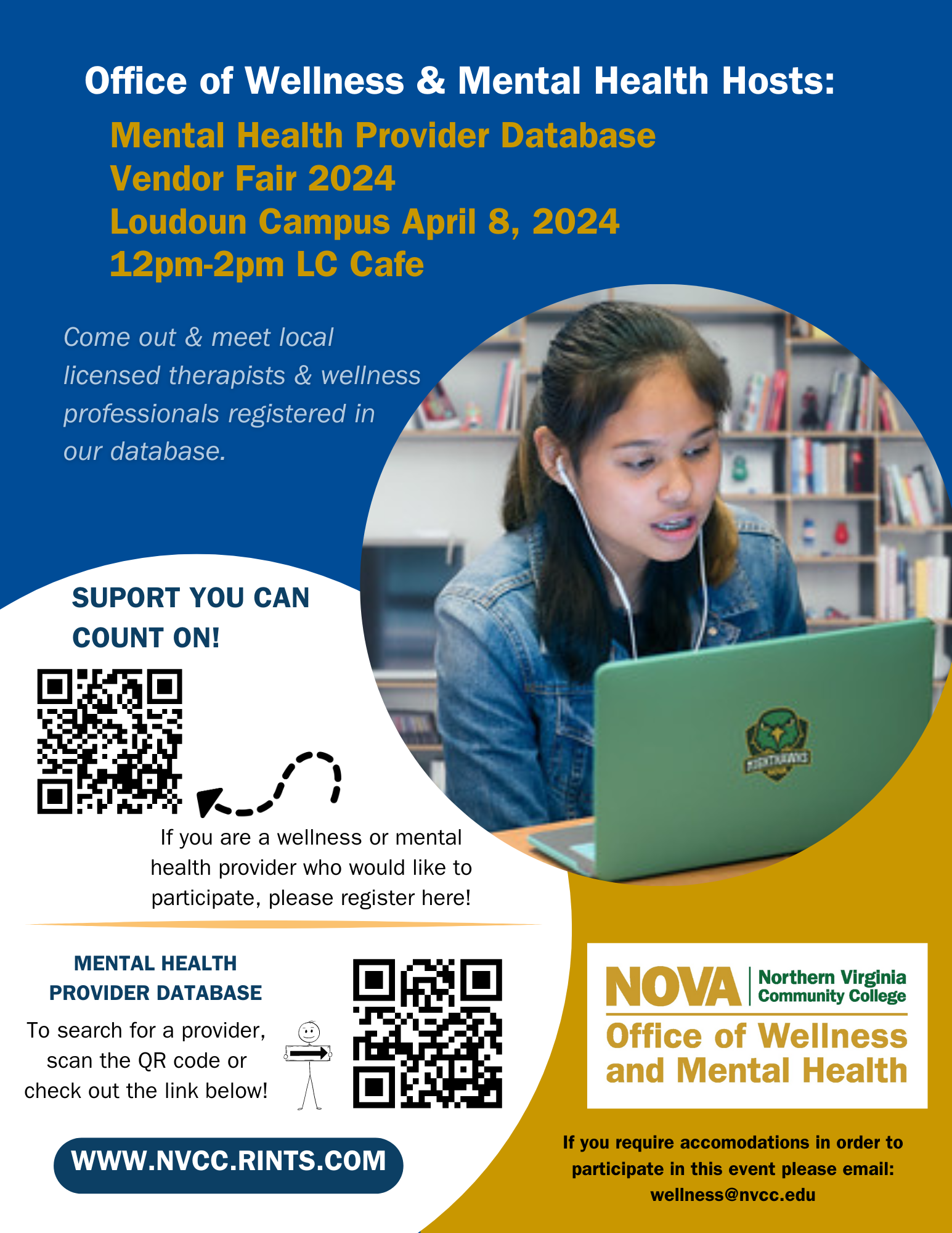 NVCC Mental Health Provider Database Vendor Fair - Loudoun Chamber